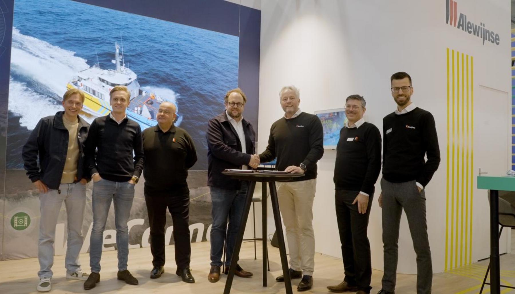 Alewijnse en Van Meer tekenen voor slimmere, groenere scheepsoperaties | Alewijnse